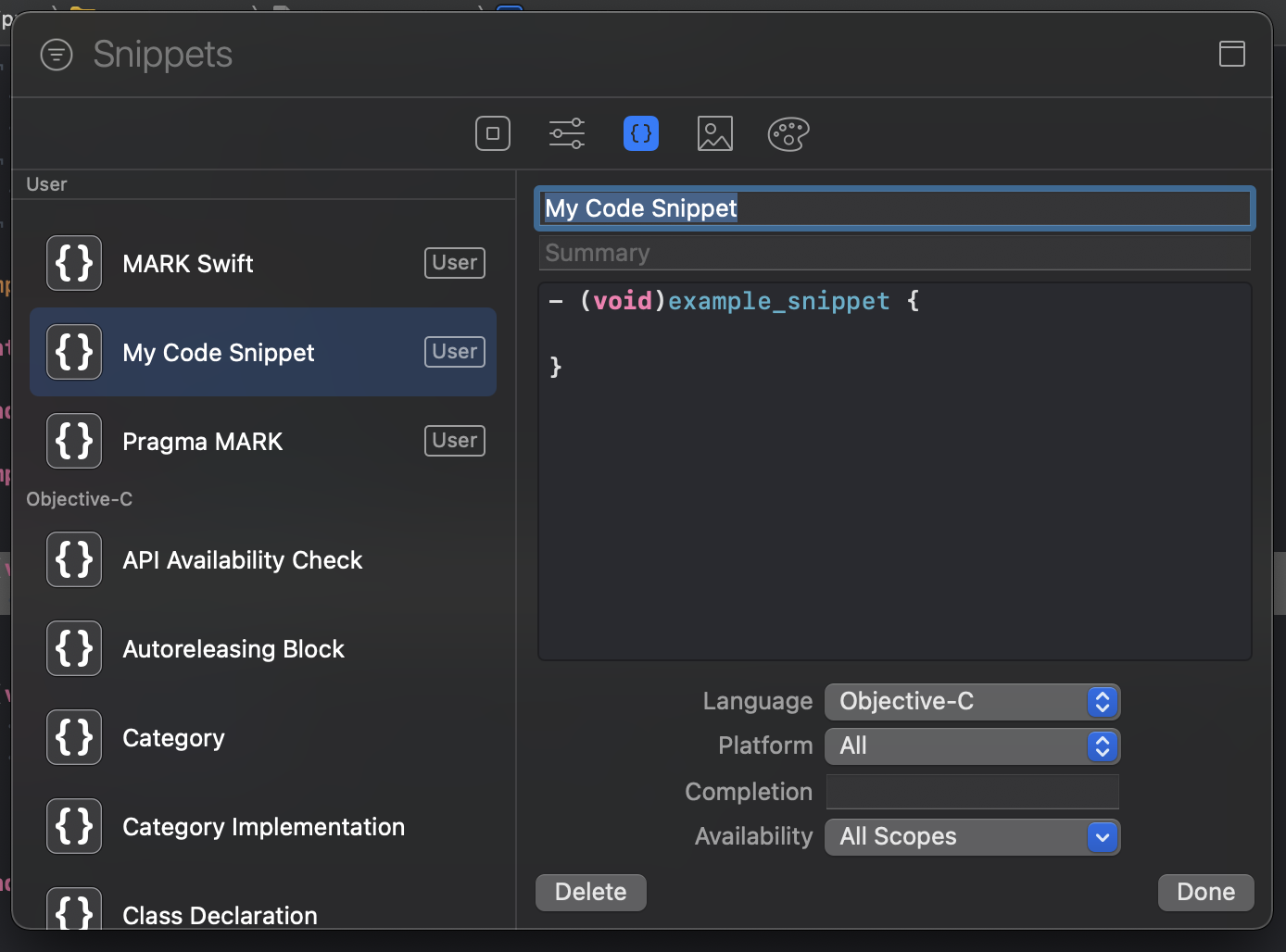 Xcode Xcode Code Snippets Sync On Your Devices SIDESTEP Xcode Xcode Code Snippets Sync On Your Devices SIDESTEP